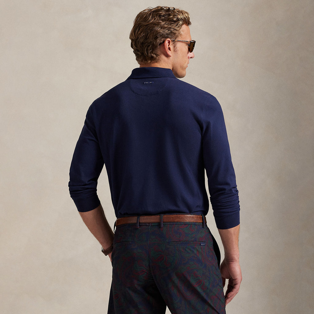 Ralph Lauren RLX Pony Tailored Fit Performance L/S Polo Shirt – Greaves Sports