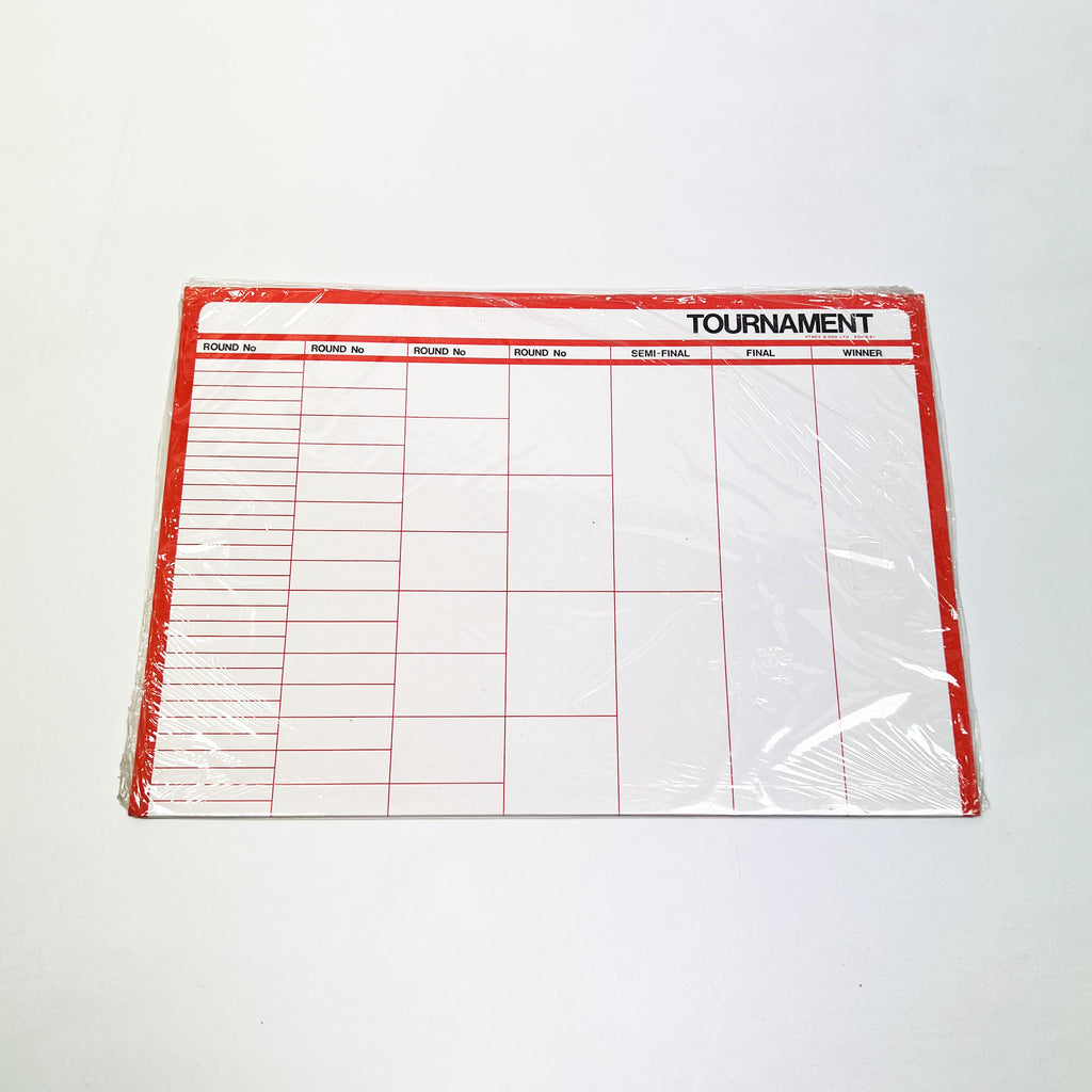 TOURNAMENT CHARTS – Greaves Sports