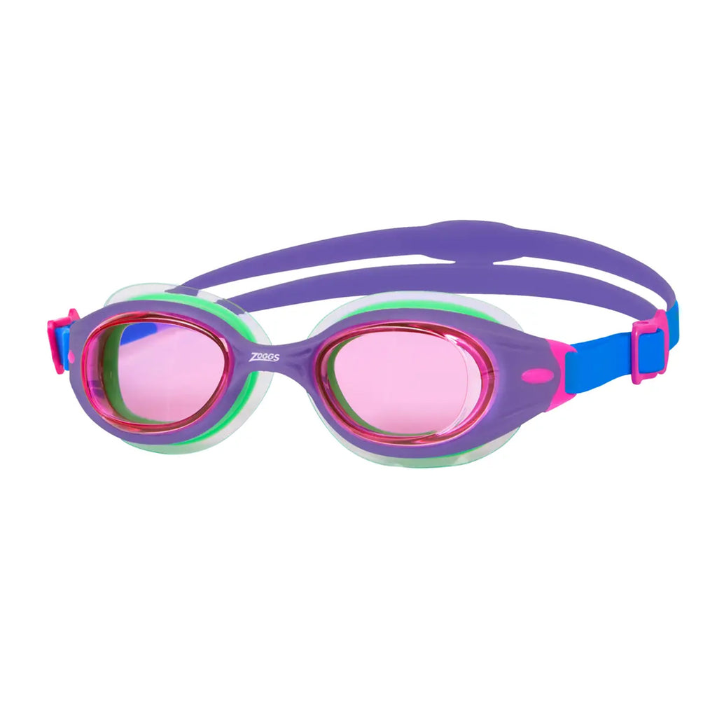 Zoggs Little Sonic Air Swimming Goggles Pink Blue – Greaves Sports