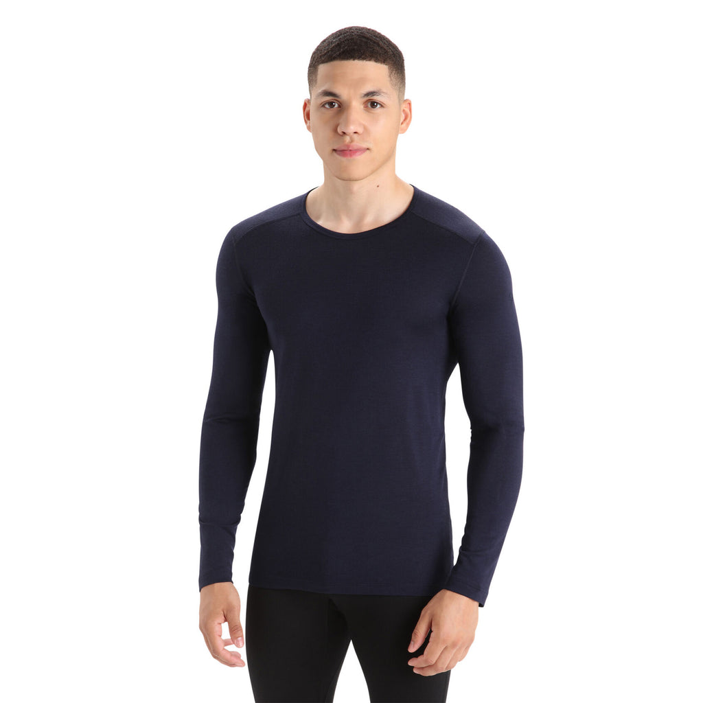 Icebreaker Merino 200 Oasis Crewe Midnight Navy – Greaves Sports