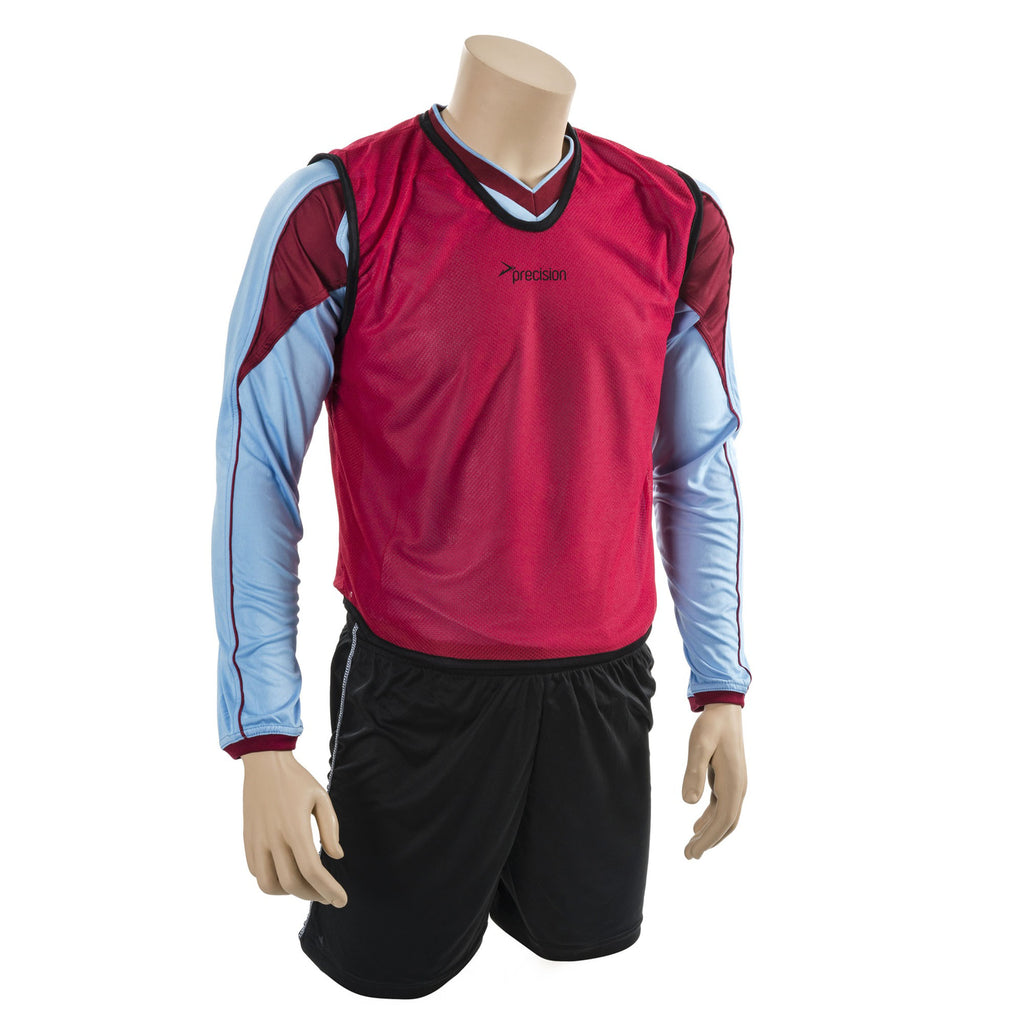 Mesh Training Bib Red | Precision Football | UK – Greaves Sports