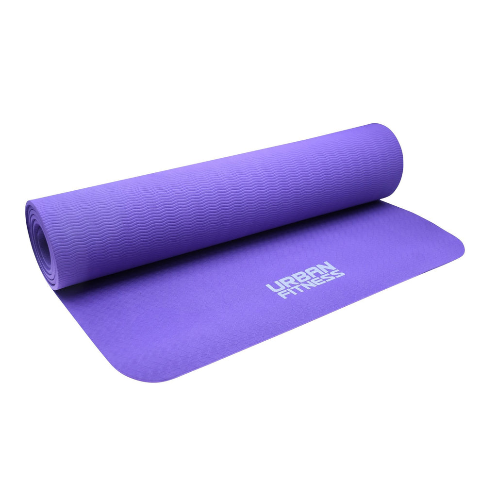Urban Fitness 6mm Yoga Mat | TPE Non-Slip Cushion – Greaves Sports