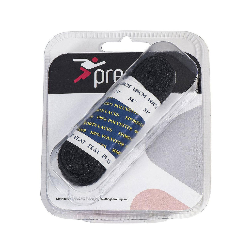 Flat Laces 180cm Black | Precision | Football | UK – Greaves Sports