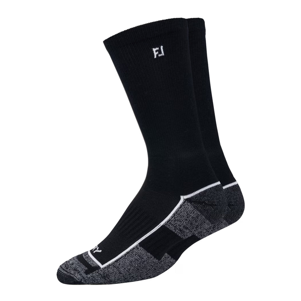 FootJoy ProDry Crew Golf Socks Black | Men's – Greaves Sports