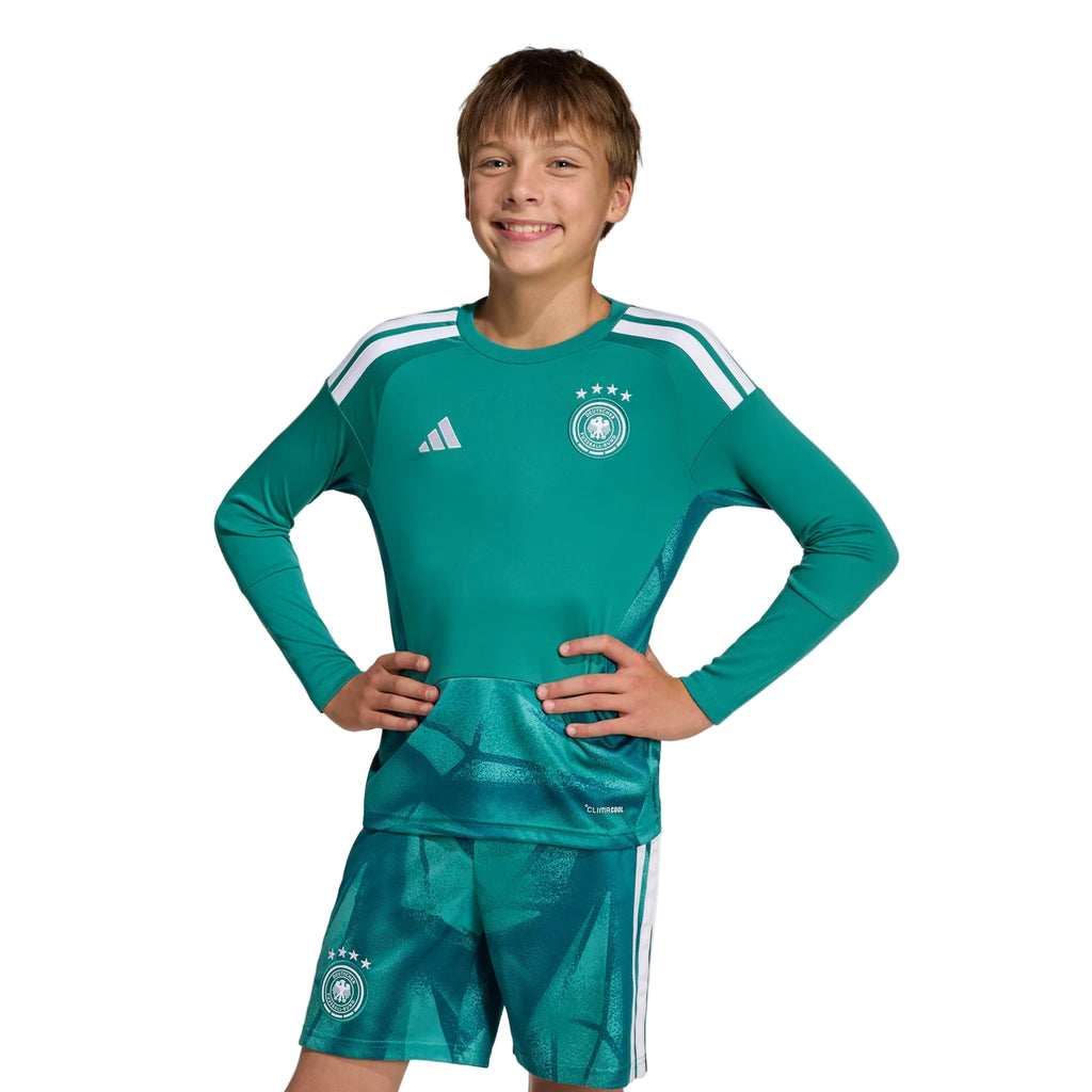 adidas Germany 26 Home GK Long Sleeve Football Shirt Jnr – Greaves Sports