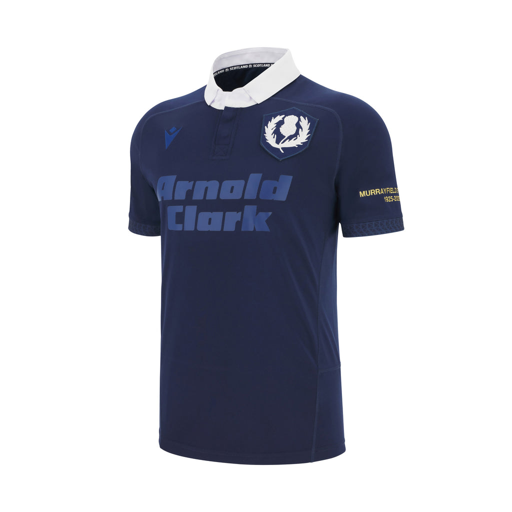 Scotland 1925 Home Junior Rugby Shirt - Navy/White – Greaves Sports