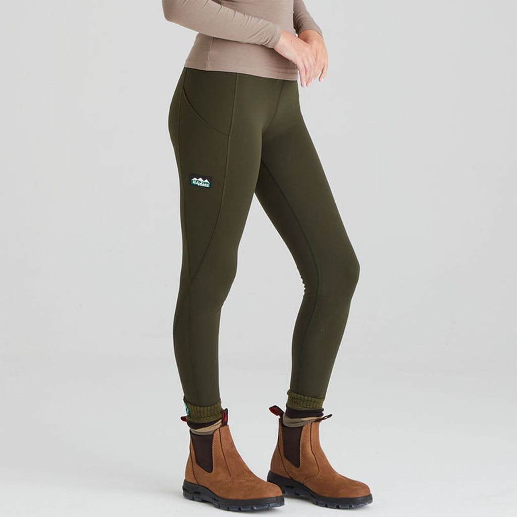 Ridgeline Women's Infinity Leggings Deep Forest – Greaves Sports