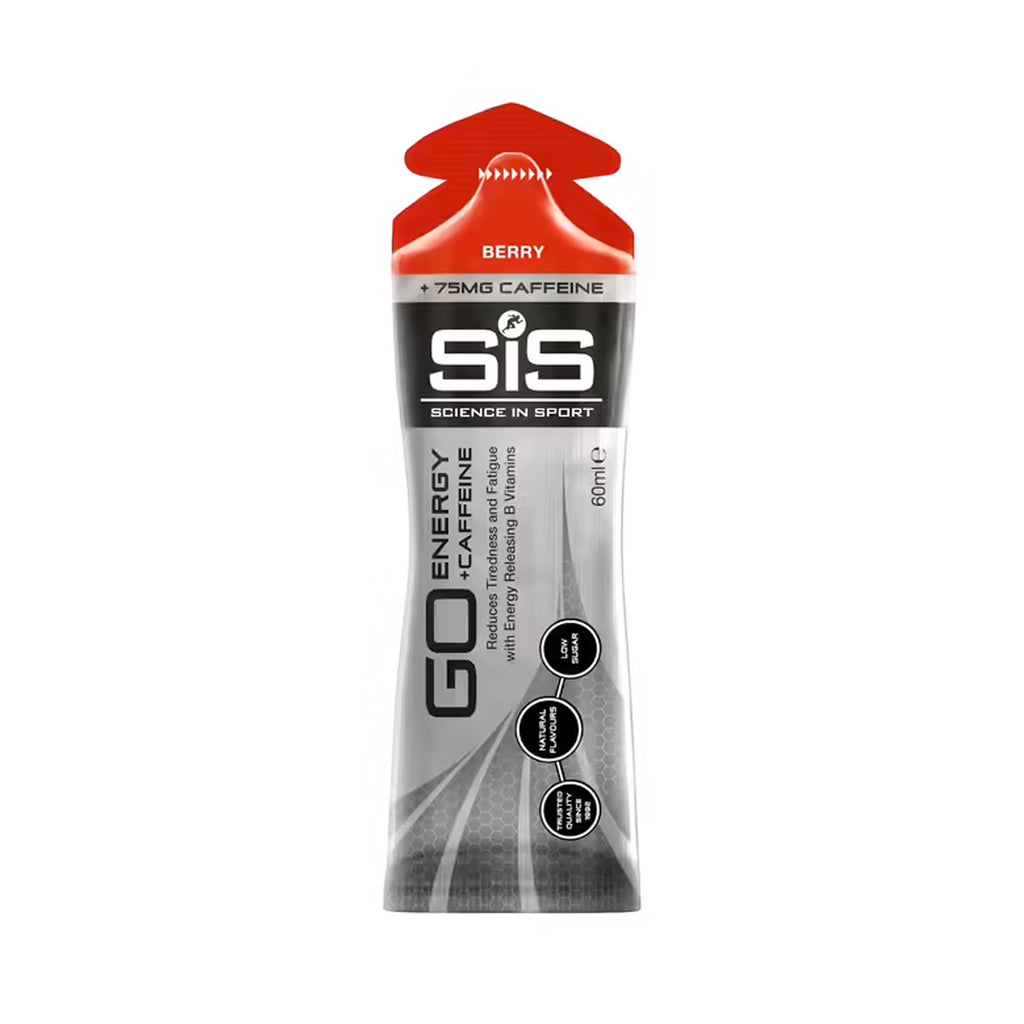 GO Energy + Caffeine Gel 60ml Berry | SiS – Greaves Sports