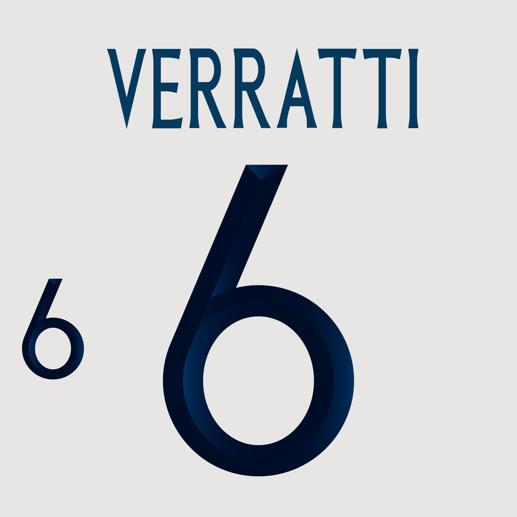 ADULT - VERRATTI 6 (OFFICIAL PRINT) ITALY 23 AWAY – Greaves Sports