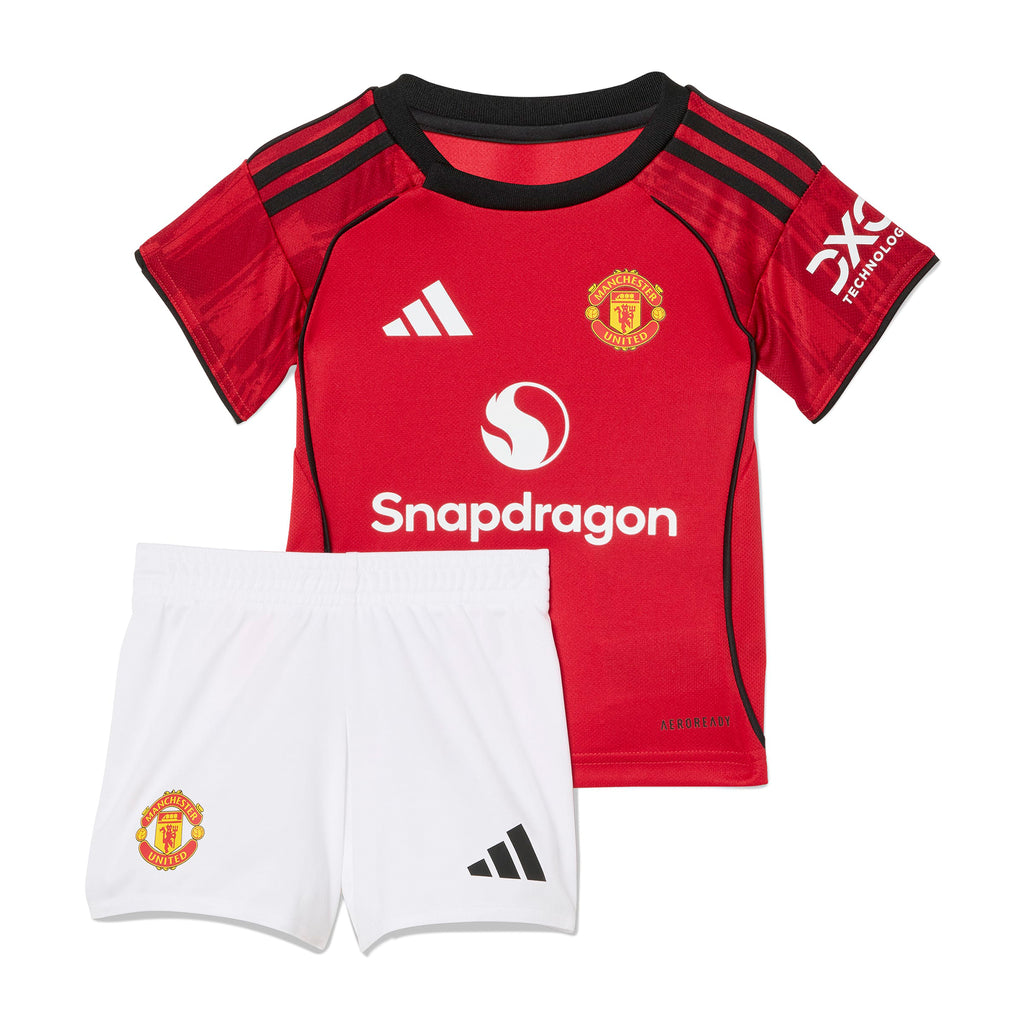 adidas Man Utd 25/26 Home Baby Football Kit – Greaves Sports