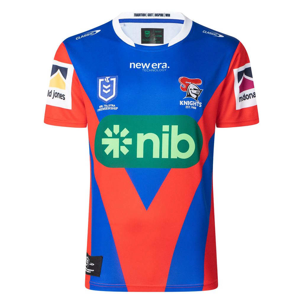 Classic Knights 2025 Home Rugby Shirt | Order Online – Greaves Sports