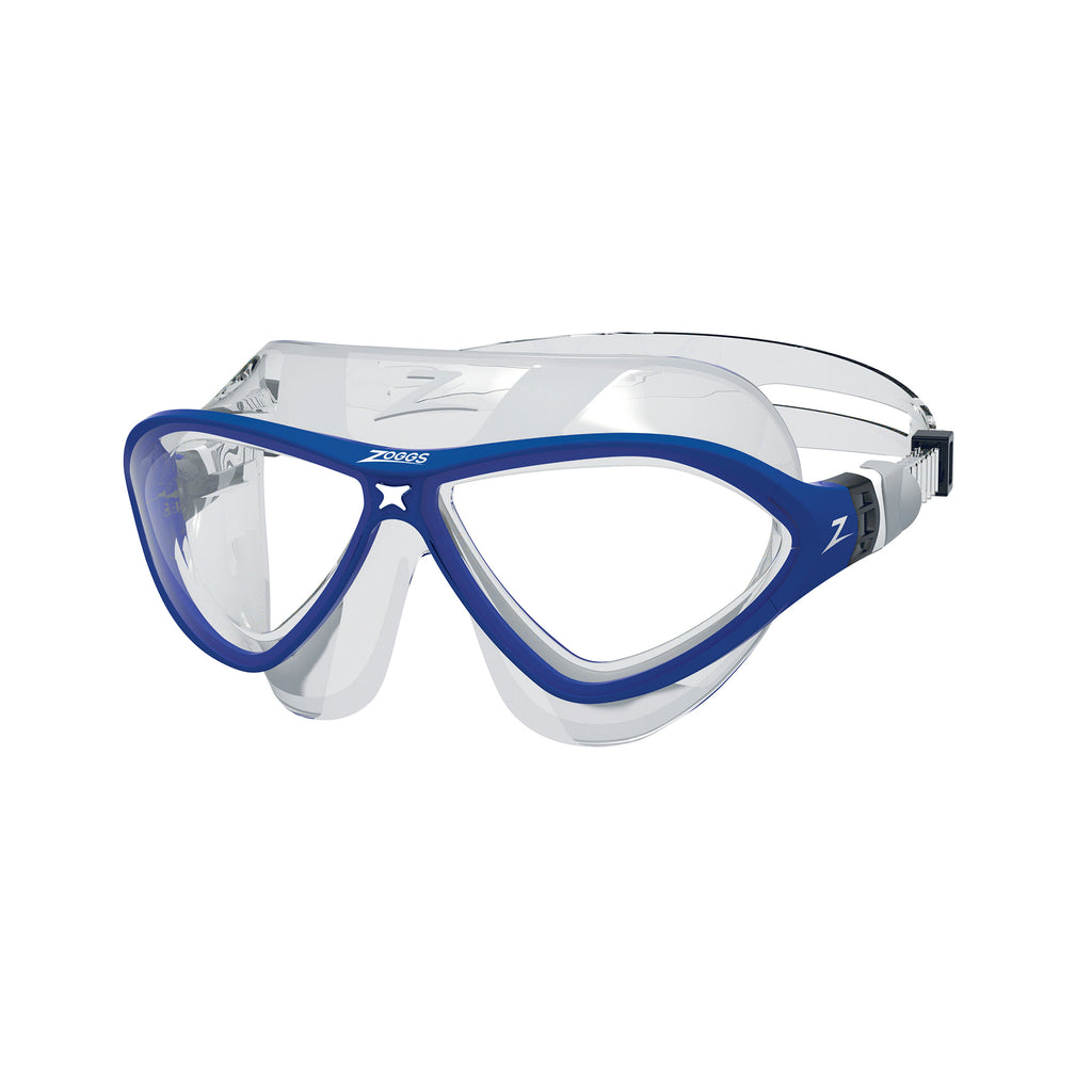 Zoggs Horizon Flex Mask Swimming Goggles Clear/Blue – Greaves Sports