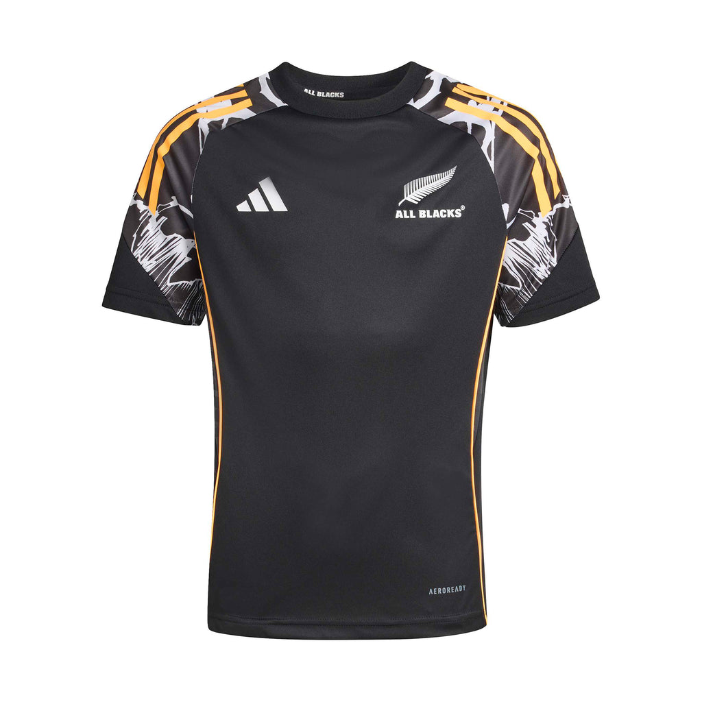 adidas All Blacks X Marvel Performance Rugby Training T-Shirt Jnr ...