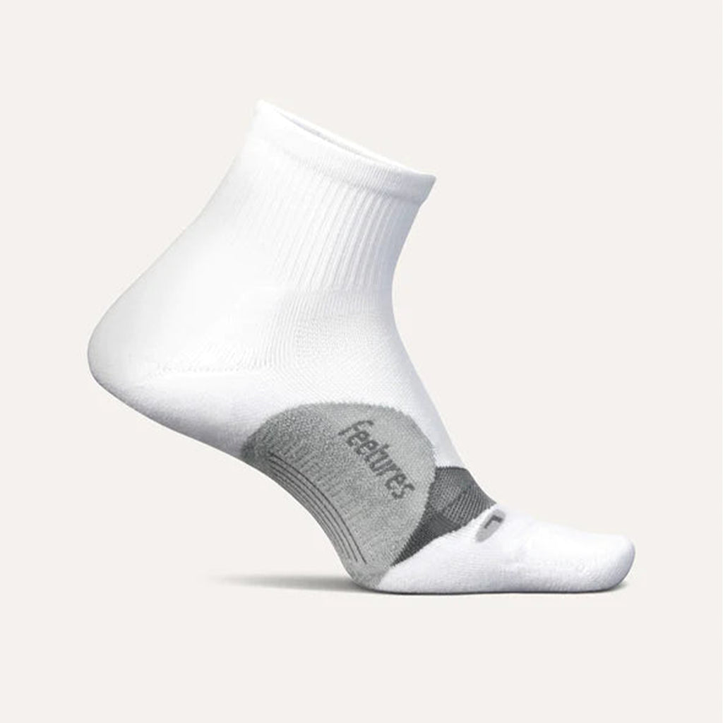 Feetures Elite Quarter Running Socks White – Greaves Sports