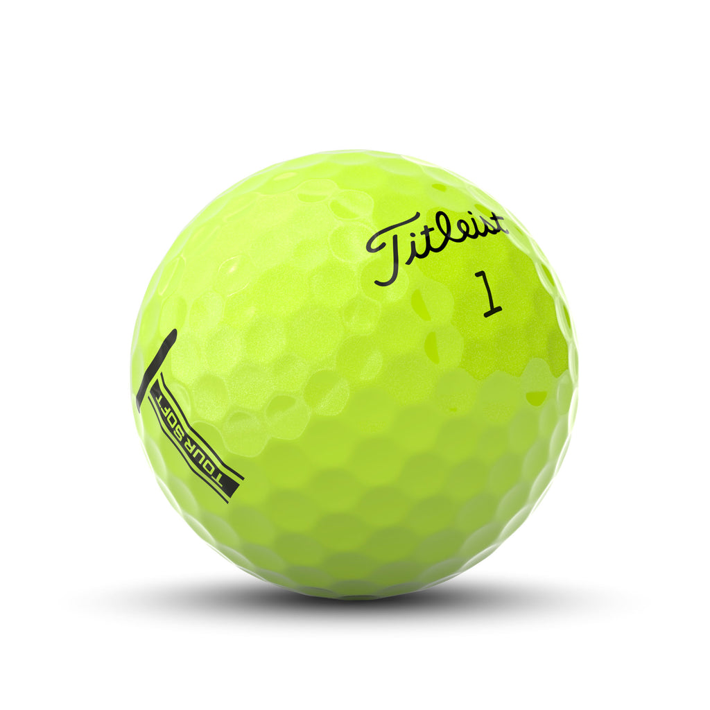 Titleist Tour Soft Golf Balls Dozen - Yellow – Greaves Sports