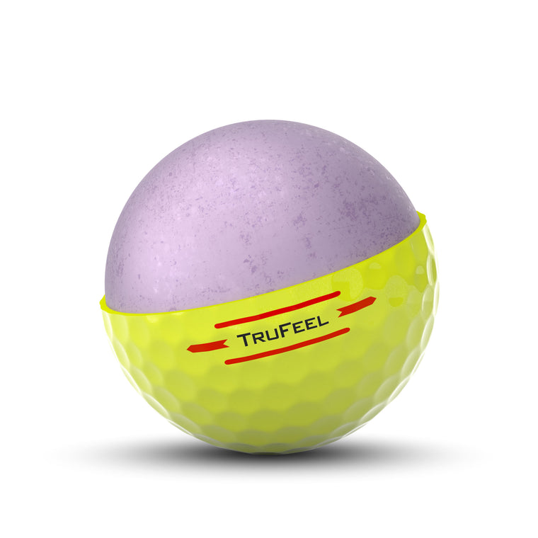 Titleist TruFeel 2024 Golf Balls Dozen Yellow – Greaves Sports