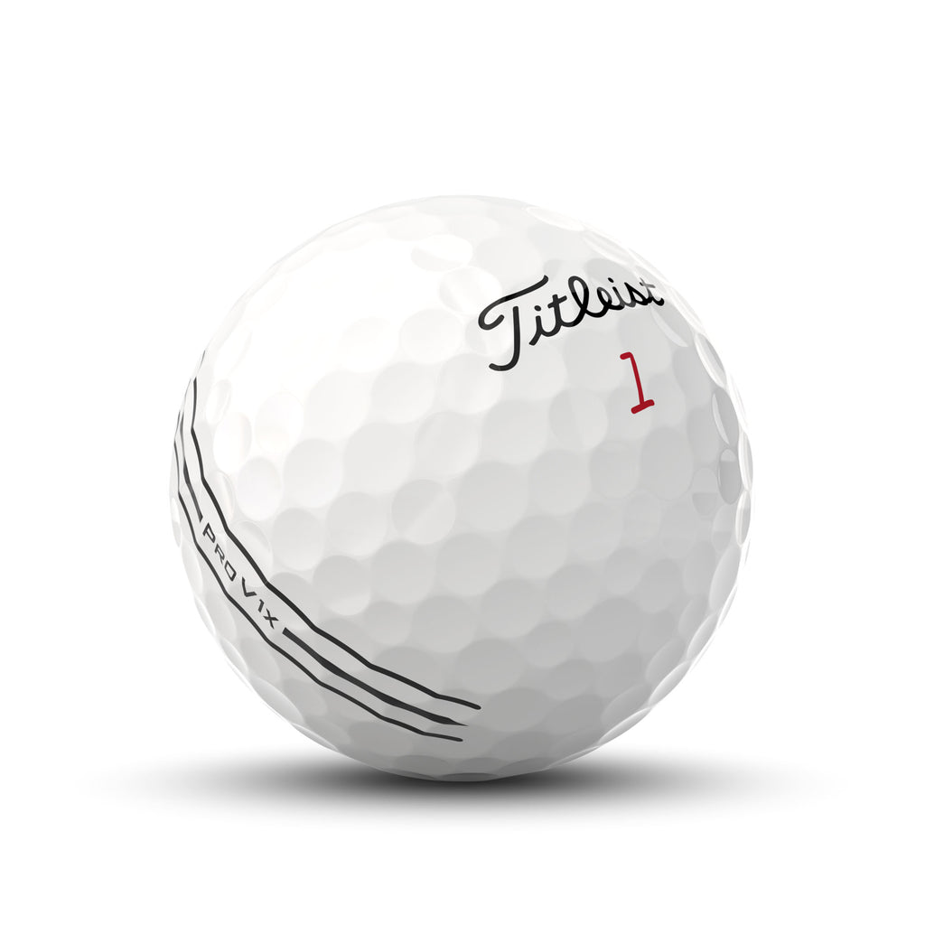 Titleist Pro V1x 2025 Enhanced Alignment Dozen White – Greaves Sports