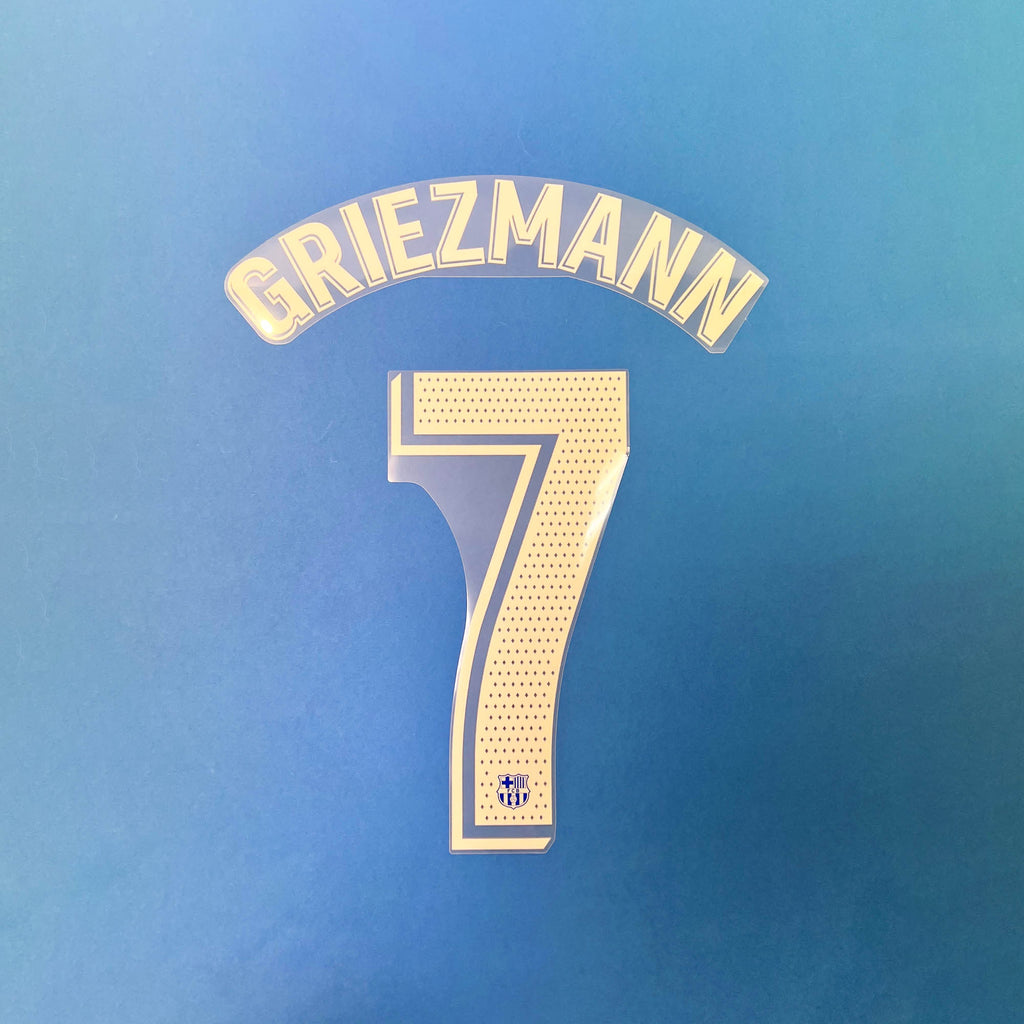 Barcelona 21/22 Griezmann 7 Junior Print Set – Greaves Sports
