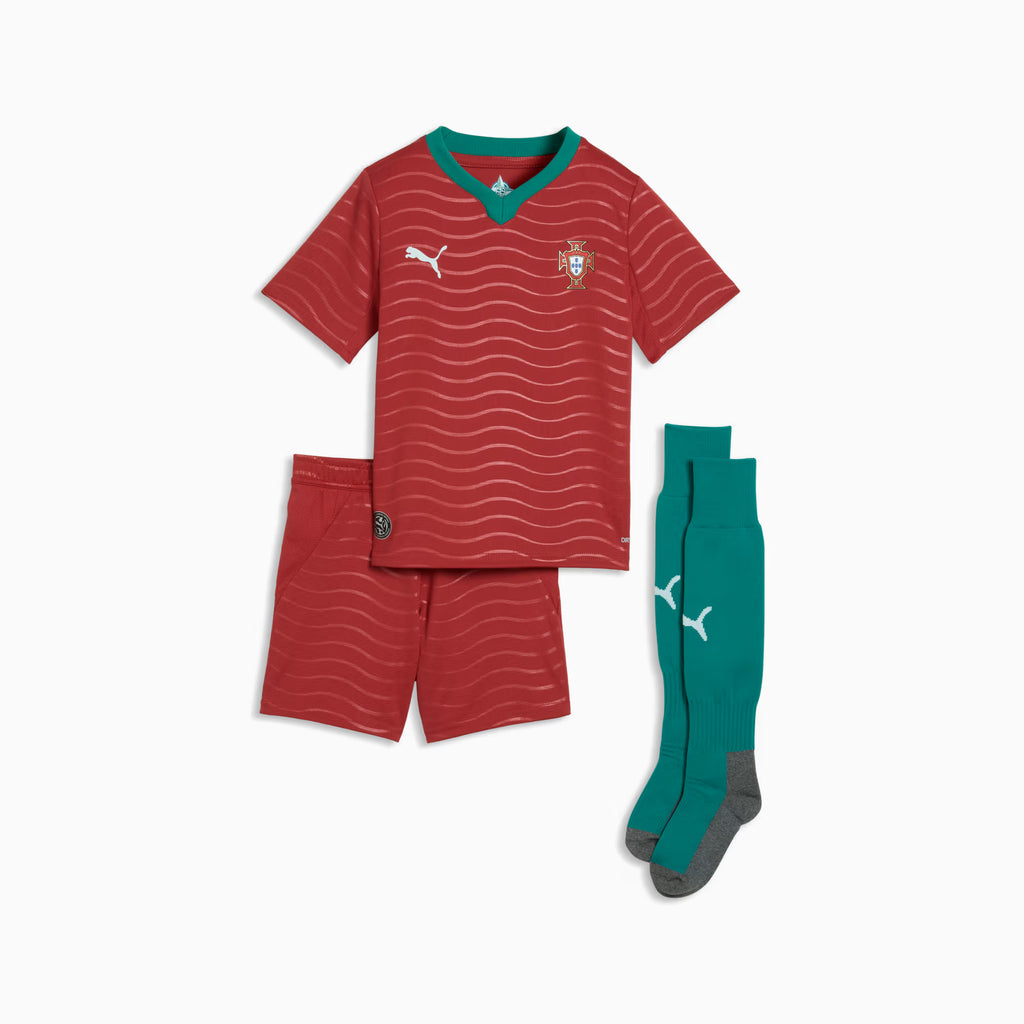 Portugal 26 Home Football Mini Kit Club Red | Puma – Greaves Sports