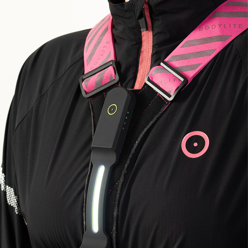 NightVision Running Vest Neon Pink High Visibility – Greaves Sports