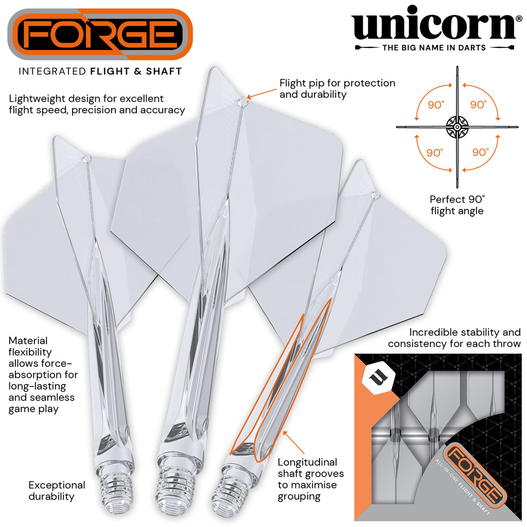 Unicorn Forge All In One Darts Flight and Shaft – Greaves Sports