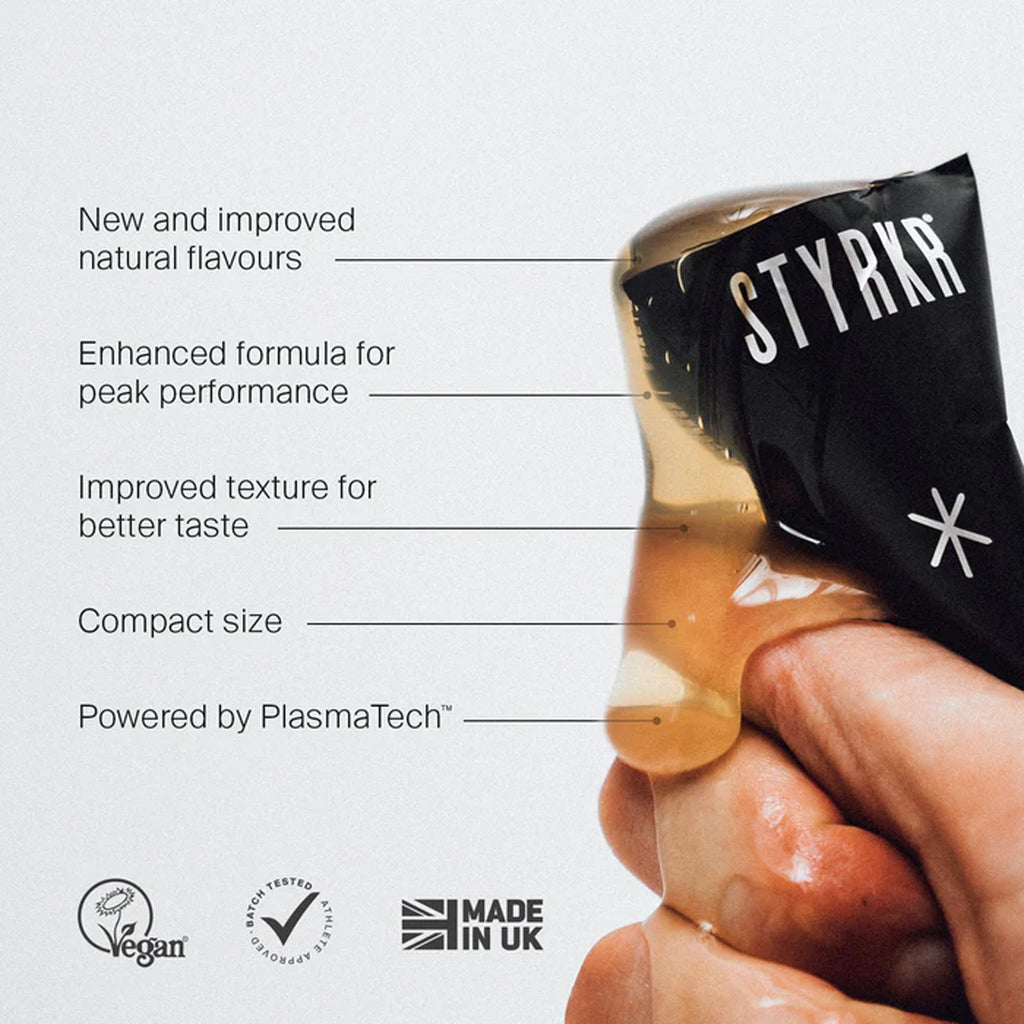 Styrkr Gel50 Nitro+ Energy Gel 50g Carbs Mixed Berry – Greaves Sports