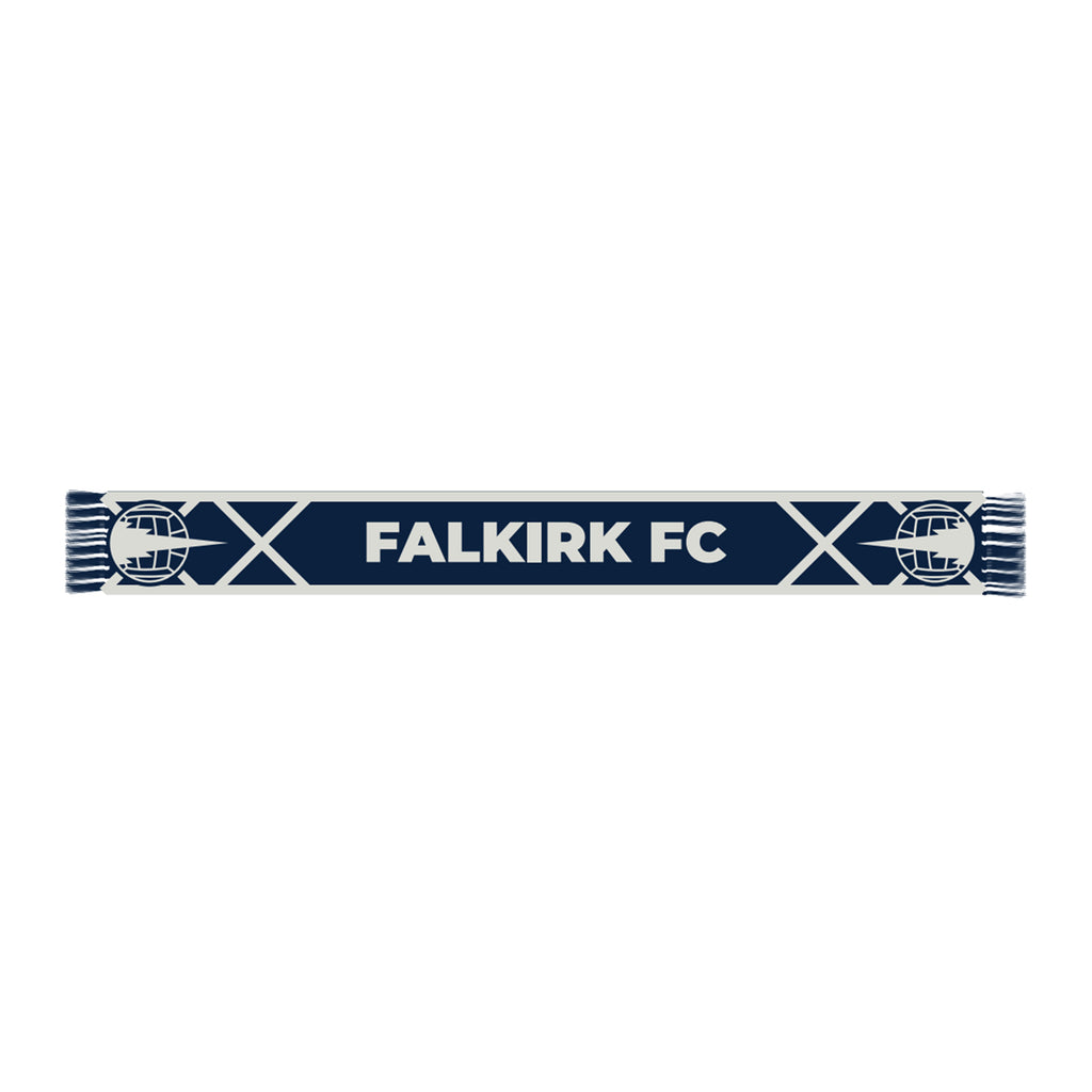 Falkirk FC Saltire Football Scarf - Official Merchandise – Greaves Sports