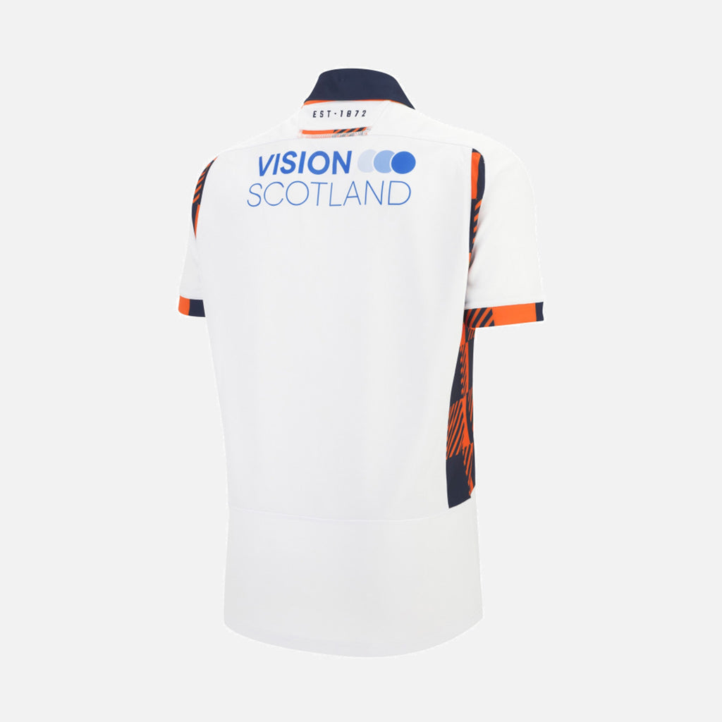 Macron Edinburgh Rugby 25/26 Away Shirt Junior White – Greaves Sports