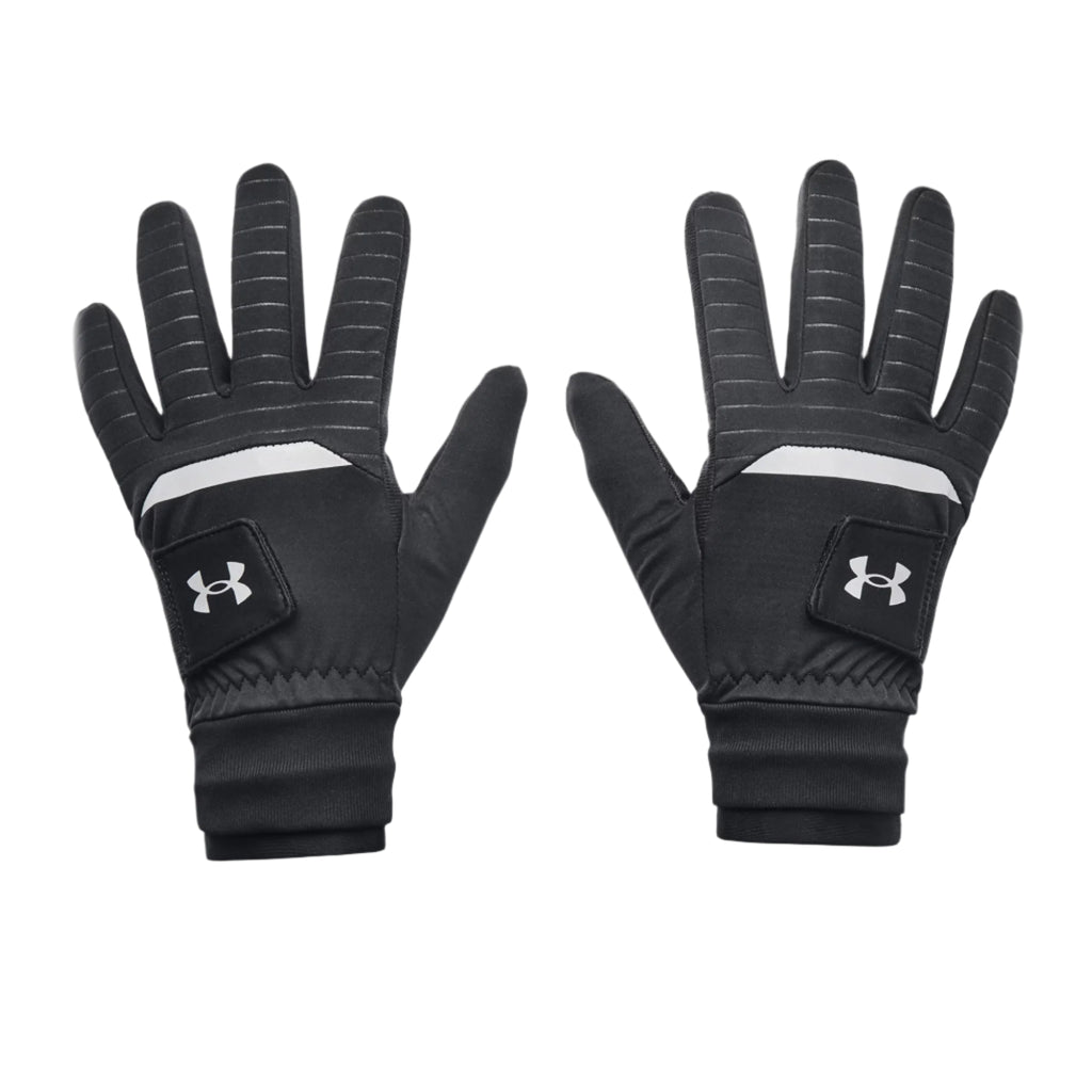 UA CGI Golf Gloves Black/Pitch Grey | Insulated Pair – Greaves Sports