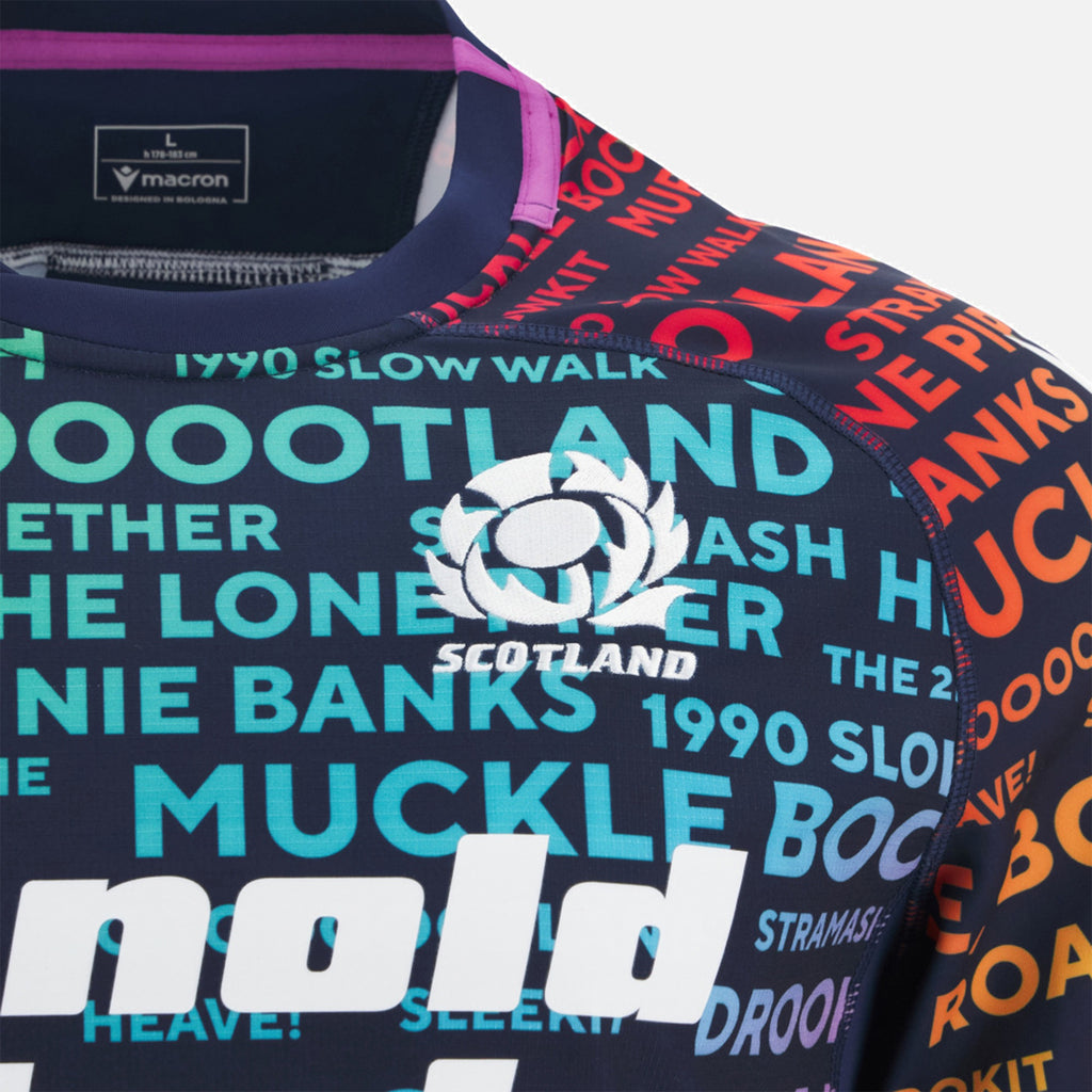 Macron Scotland 25/26 Rugby Training Jersey | Order Online – Greaves Sports