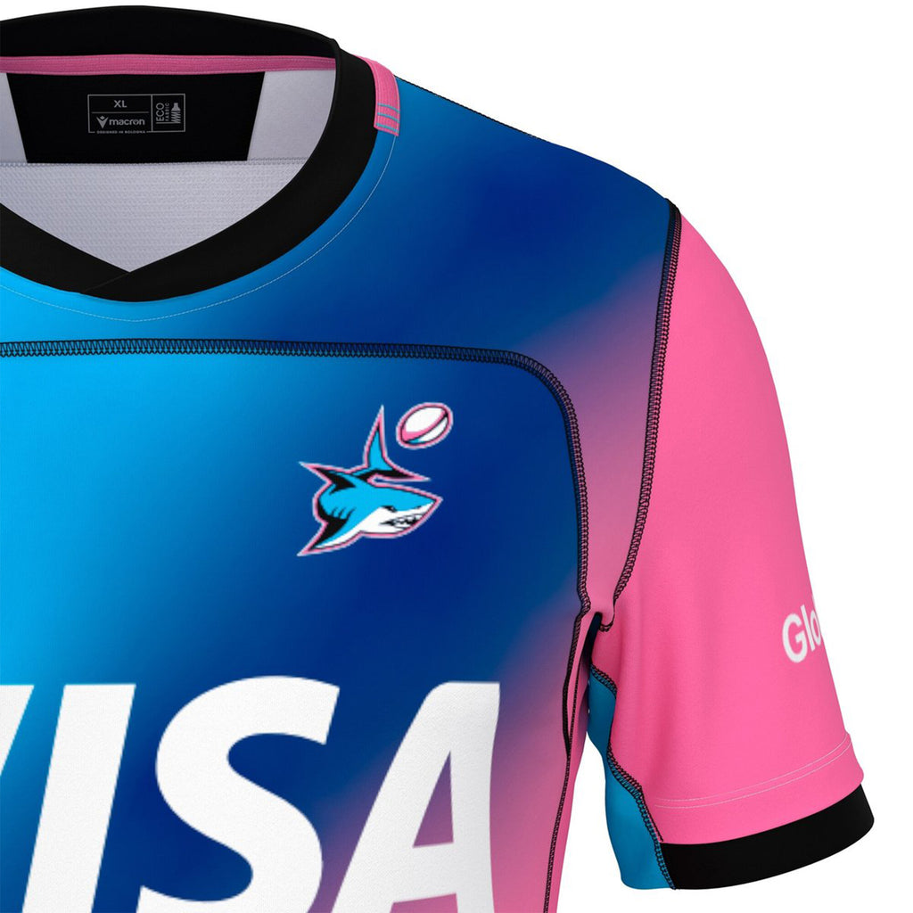 Macron Miami Sharks 2025 Home Rugby Shirt | Order Online – Greaves Sports