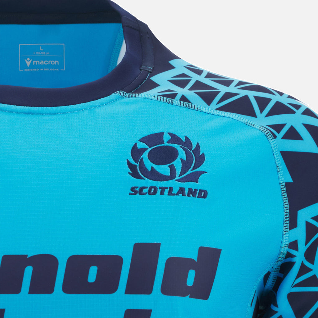 Macron Scotland 25/26 Rugby Training Jersey | Order Online – Greaves Sports
