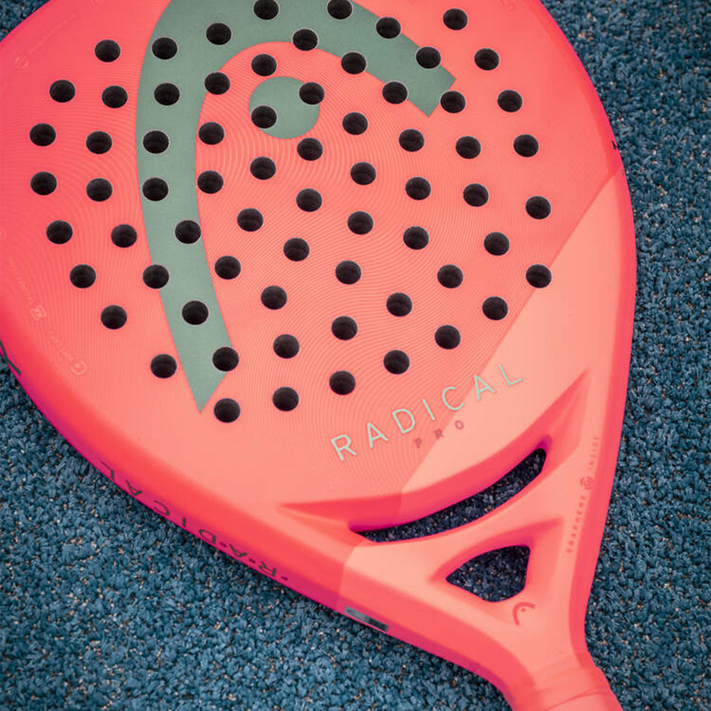 Head Radical Pro 2026 Padel Racket Coral Green – Greaves Sports