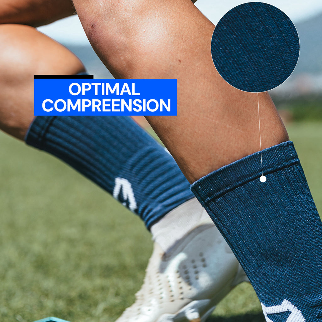 SAK Grip Socks Navy | Football Performance Socks – Greaves Sports