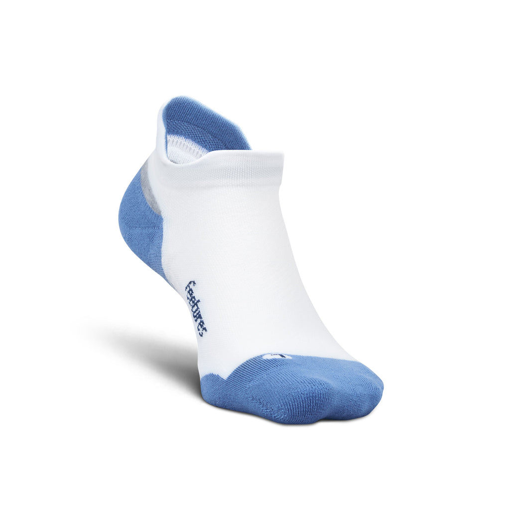 Feetures Elite Max Cushion Tab Socks White Tide – Greaves Sports
