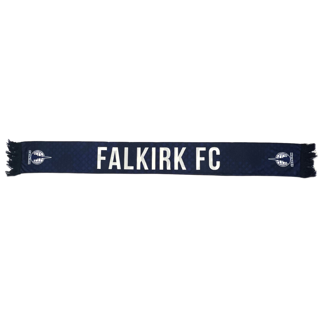 Falkirk FC Silk Scarf Navy White | Premium Bairns – Greaves Sports