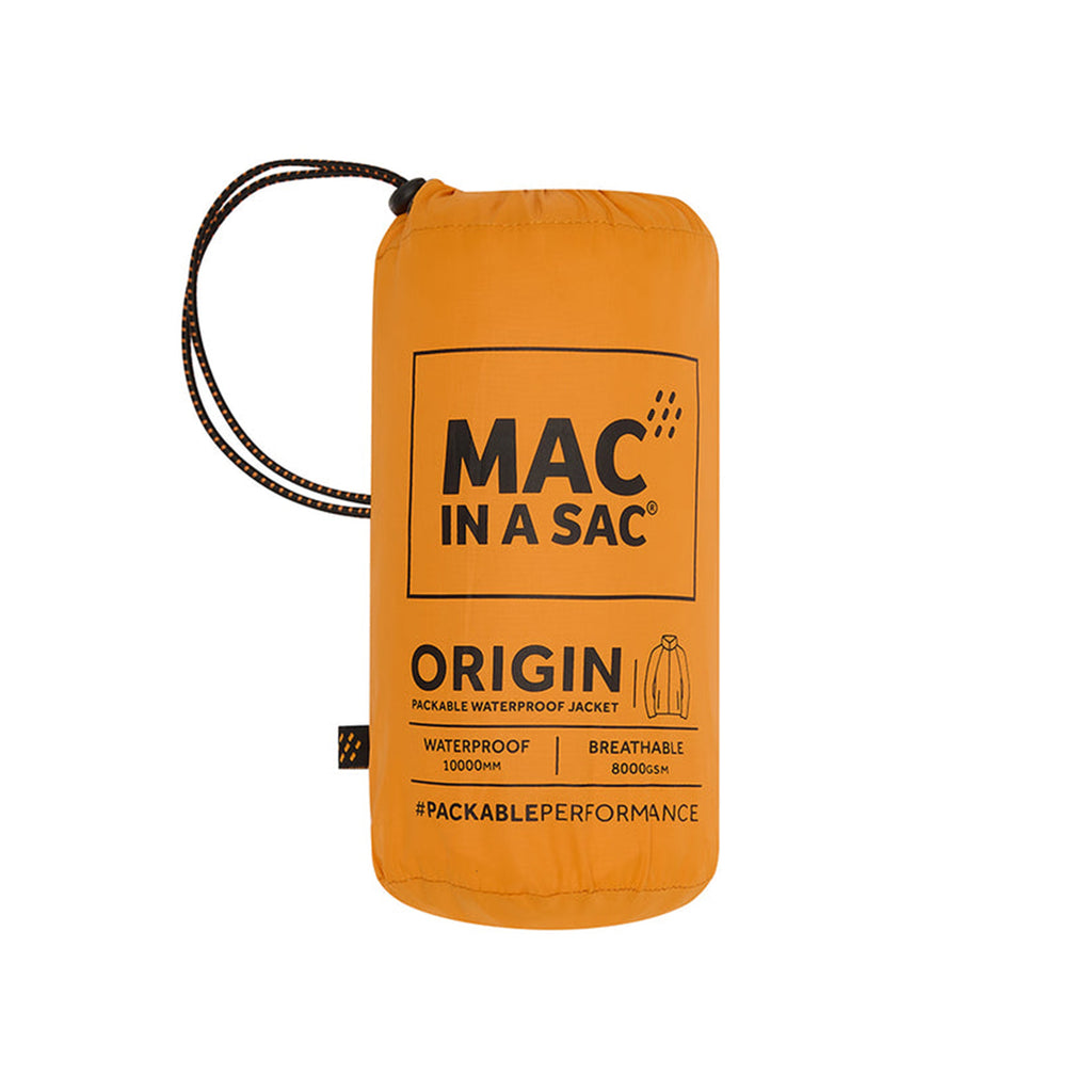 Mac In A Sac Origin 2 Adult Waterproof Jacket - Soft Orange – Greaves ...