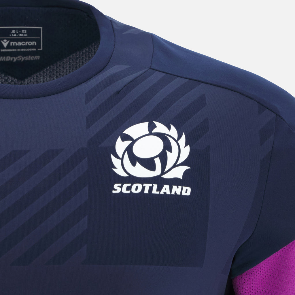Macron Scotland 25/26 Training Poly Shirt Jnr | Order Online – Greaves ...