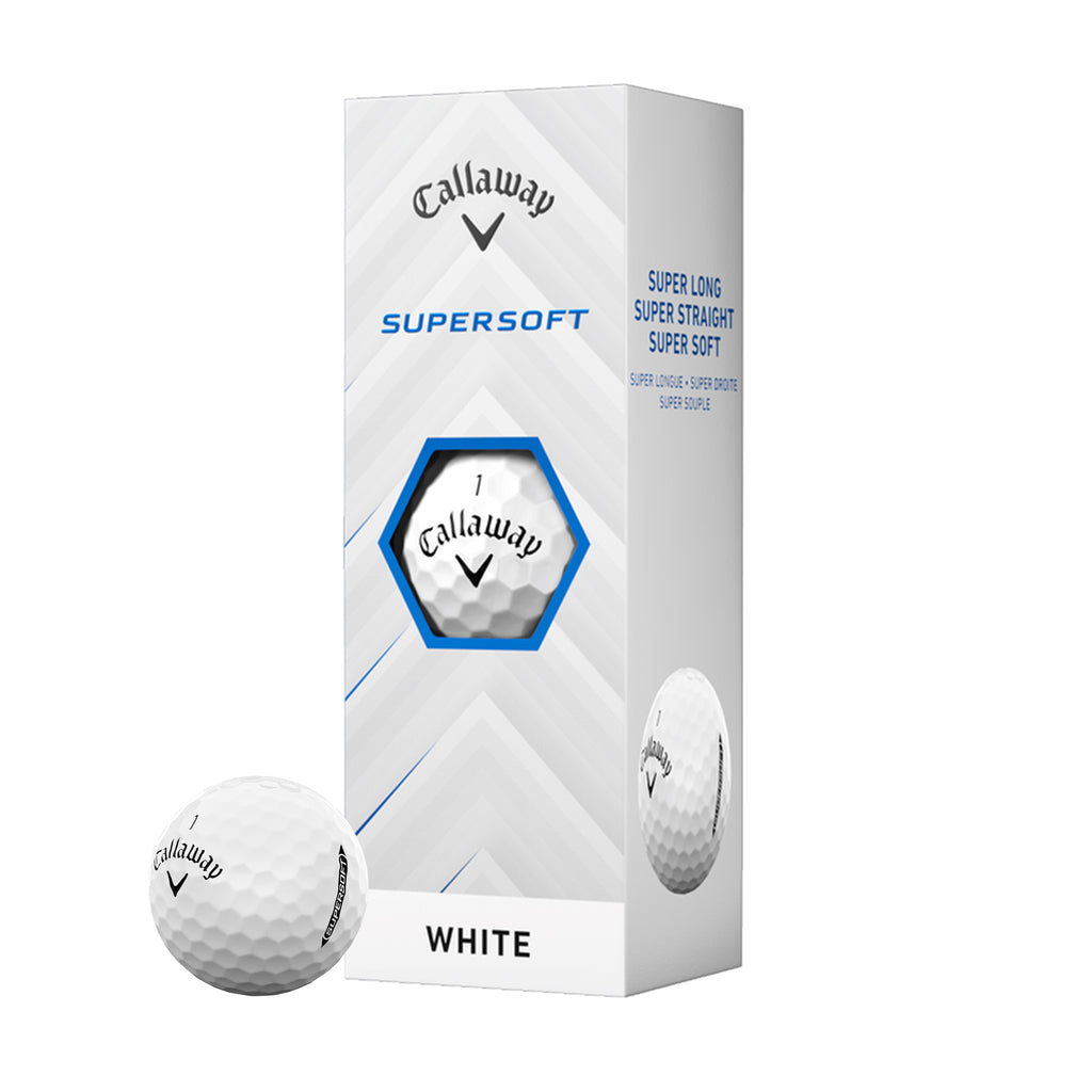 Callaway Supersoft 25 Golf Balls (Sleeve) – Greaves Sports