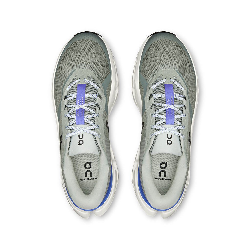 ON Cloudrunner 3 Running Shoes Tin Iceberg – Greaves Sports