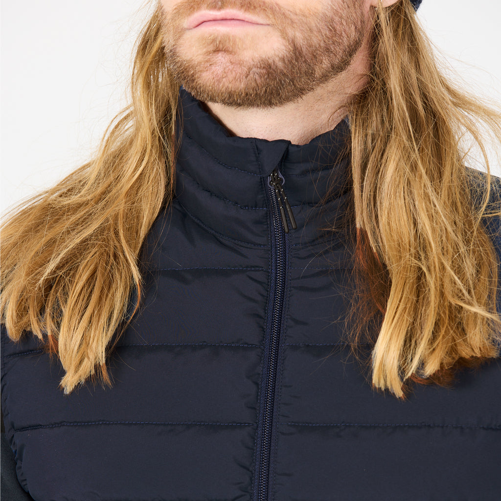 Whistler Edge CFT+ Puffer Vest Navy Blazer - Men's – Greaves Sports