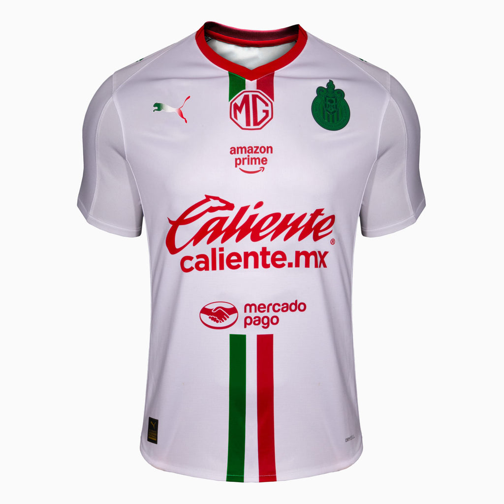 Chivas 25/26 Away Football Shirt - Puma White – Greaves Sports