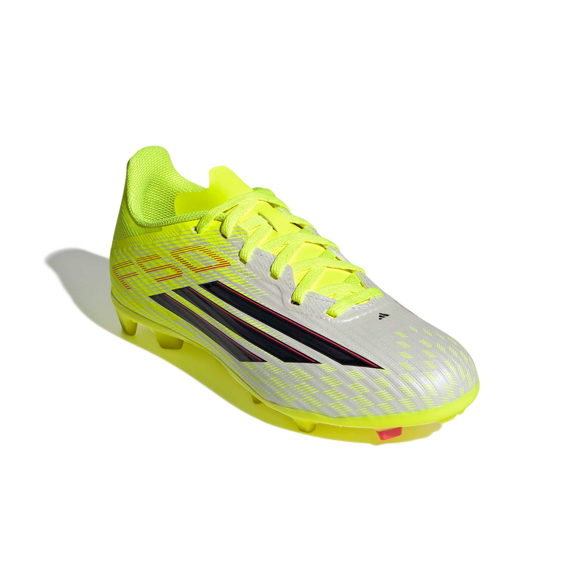 adidas F50 League FG/MG Junior Boots - Yellow/Black – Greaves Sports
