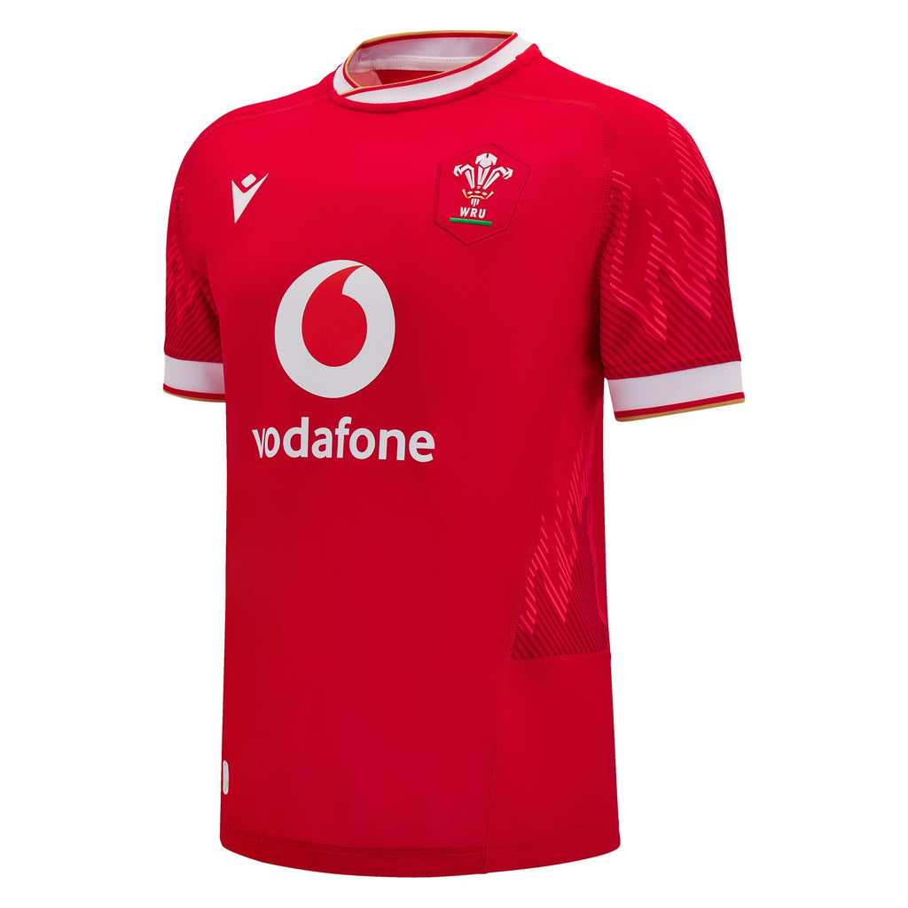 Macron Wales Rugby 24/25 Home Rugby Shirt | Order Online – Greaves Sports