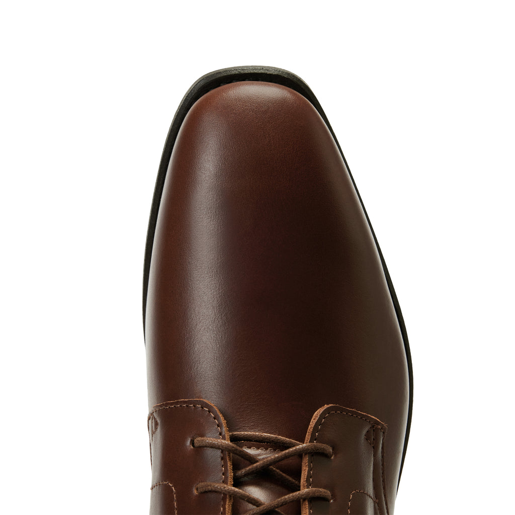 RM Williams Craftsman Lace Boot - Cafe Brown Leather – Greaves Sports