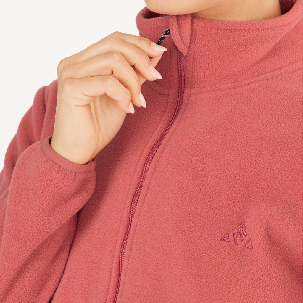 Whistler Cocoon Fleece Jacket Dusty Cedar - Women's – Greaves Sports