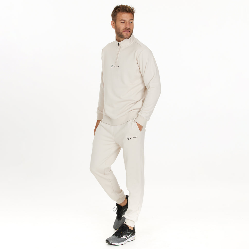 Virtus Hotown Half Zip Midlayer Moonbeam – Greaves Sports