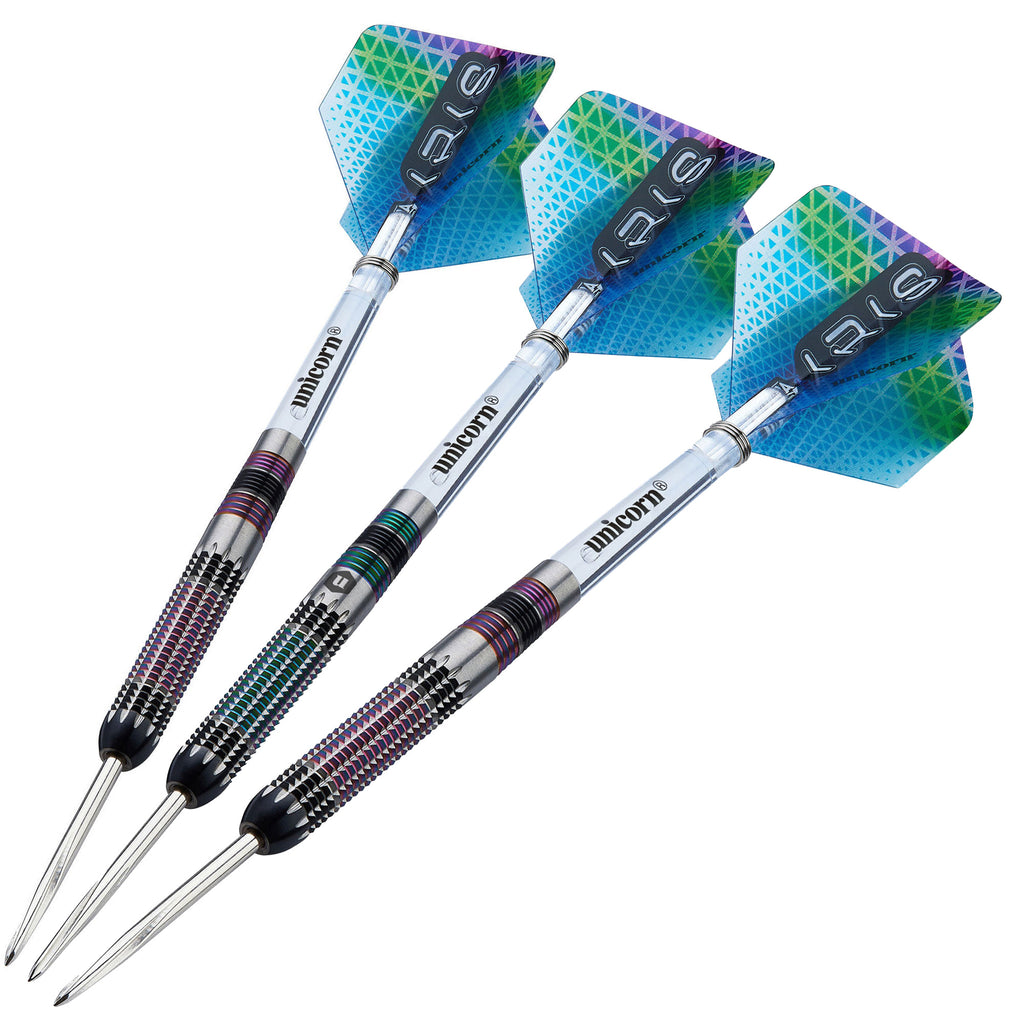 Unicorn Iris Steel Tip 90% Tungsten Darts – Greaves Sports