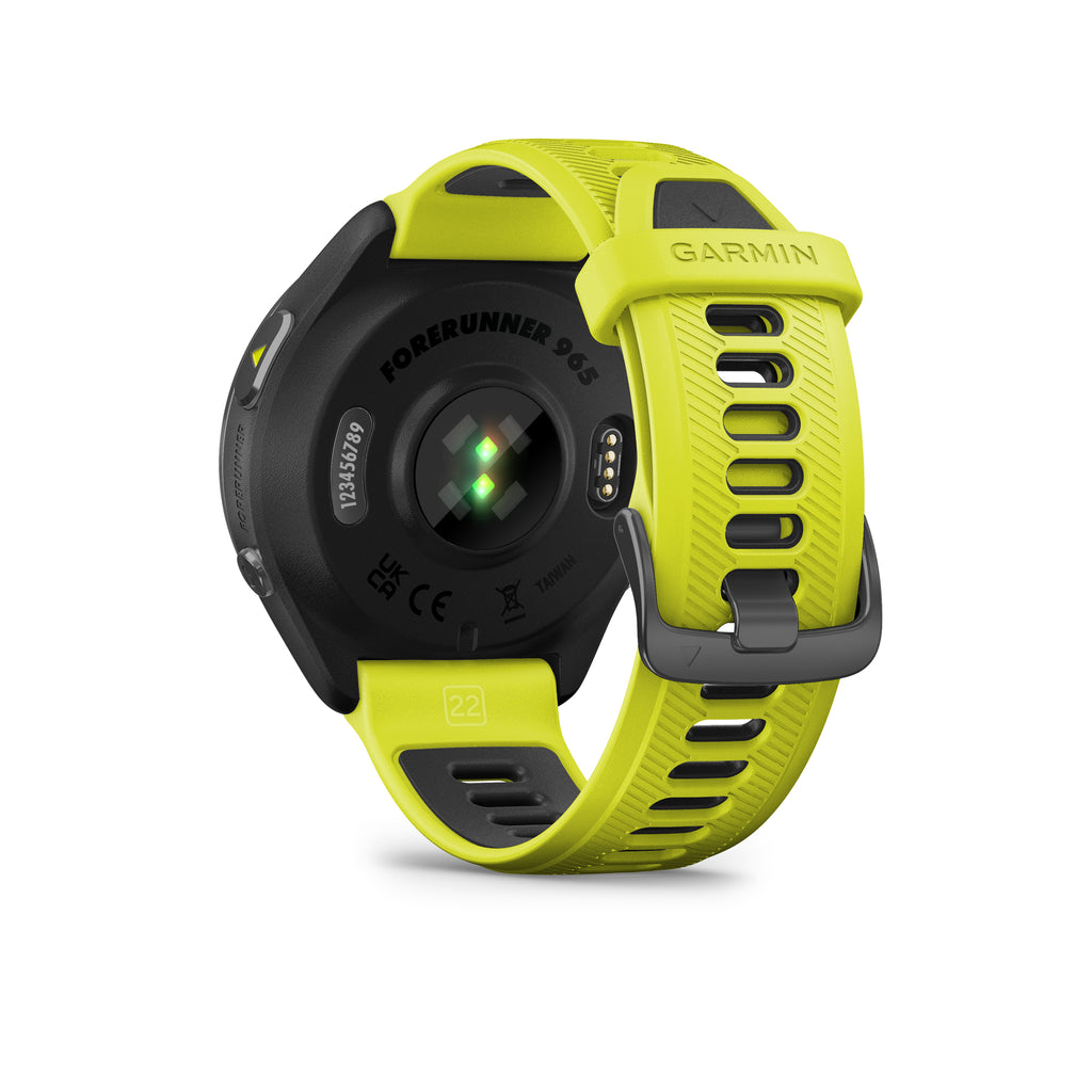 Garmin Forerunner 965 - Titanium/Yellow | Order Online – Greaves Sports