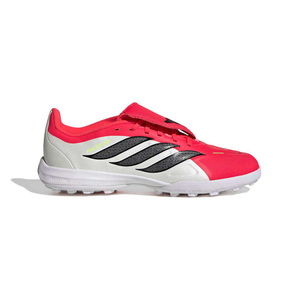 adidas Predator 26 League TF Trainers Jnr Red – Greaves Sports